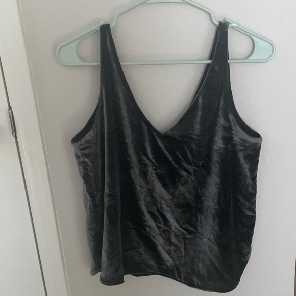 LOFT | Tops | Loft Velvet Shell | Poshmark
